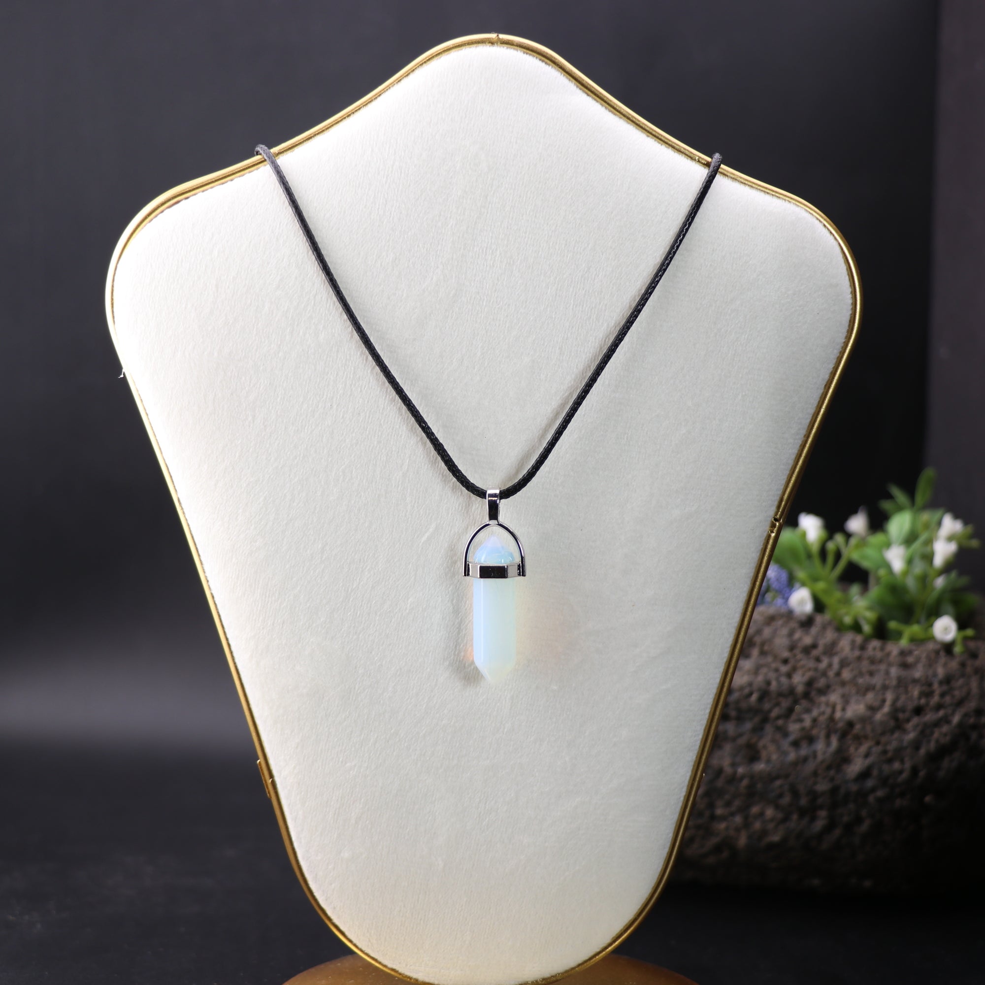 Opalite crystal necklace store